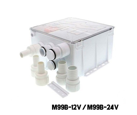 RULE - 1100 GPH Shower Drain System Multi-Port Inlet - Mazuzee